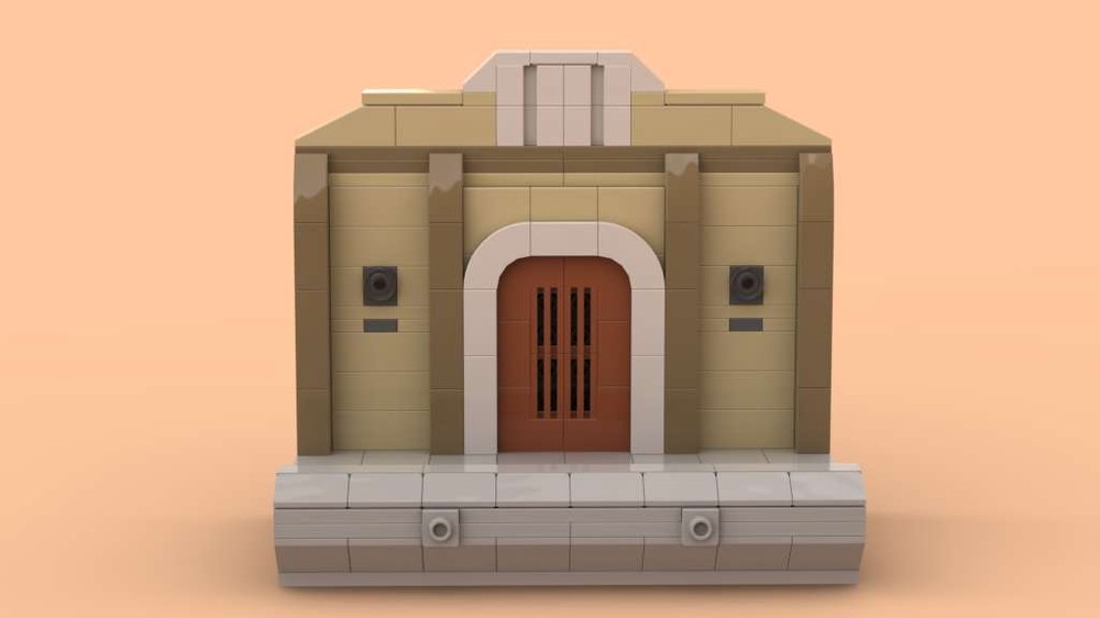LEGO MOC Cloud City Walkway Exterior - Minifigure Display by elite64 ...