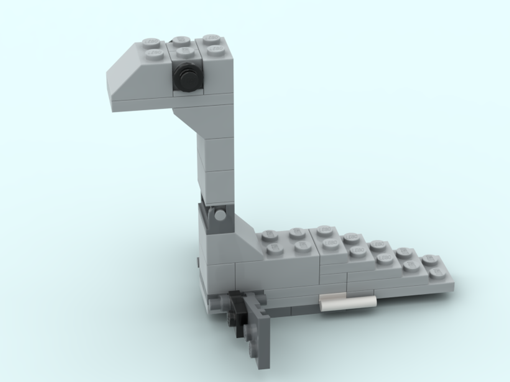 LEGO MOC 4904 Plesiosaurus by Pikminfan67 | Rebrickable - Build with LEGO