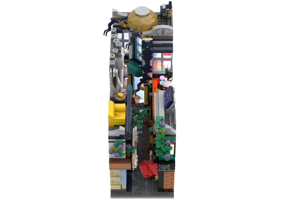 Lego Moc Main Street Nook By Theastralj Rebrickable Build With Lego