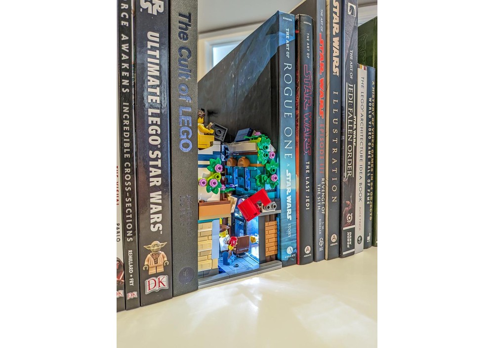Lego Moc Main Street Nook By Theastralj Rebrickable Build With Lego