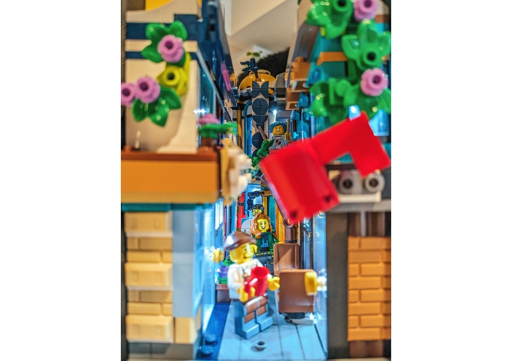 Lego Moc Main Street Nook By Theastralj Rebrickable Build With Lego