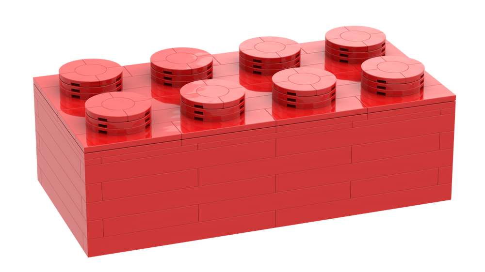 LEGO MOC Large Brick 2x4 by russhwolf | Rebrickable - Build with LEGO