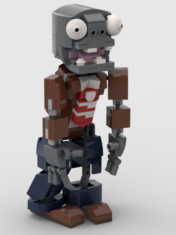 LEGO MOC PVZ 2 Basic zombie by EXCALIBURtheONE | Rebrickable - Build ...