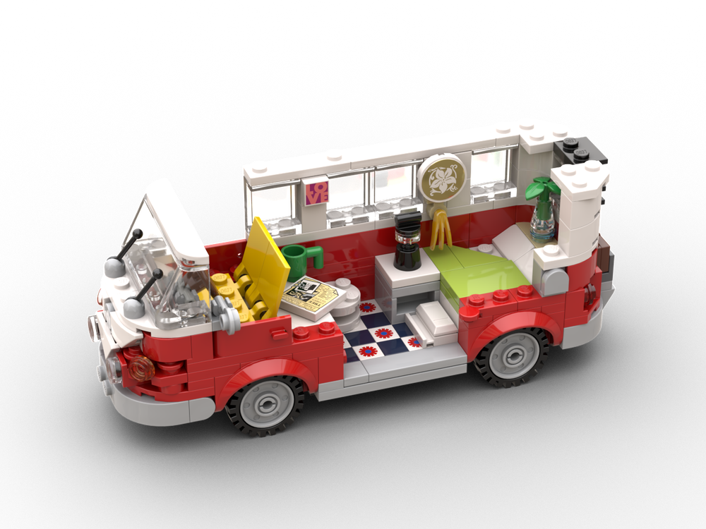LEGO MOC Classic Volkswagen Van by Brickwood Creations | Rebrickable ...