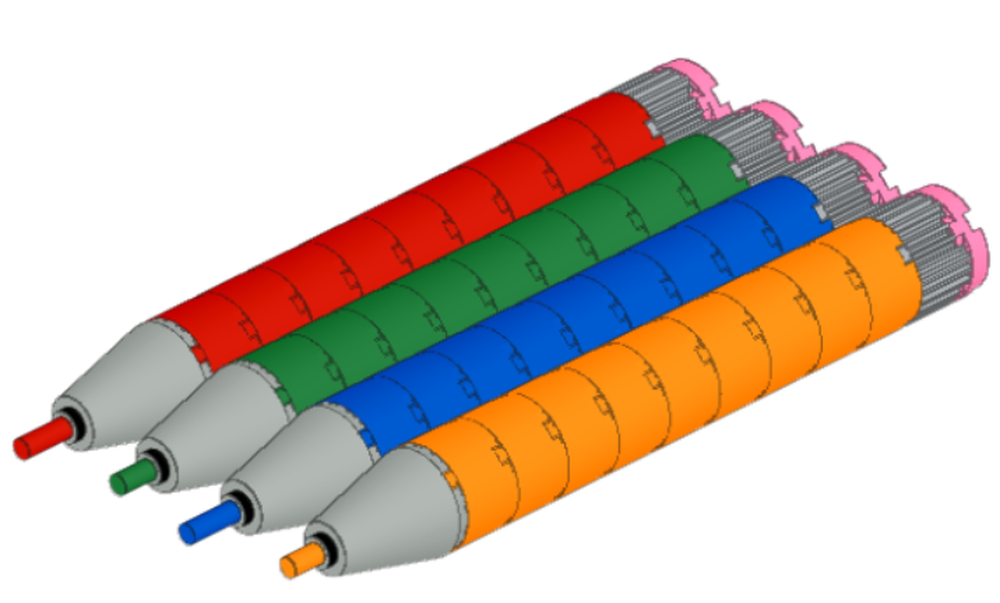 LEGO MOC Сolored pencils by F1fans | Rebrickable - Build with LEGO