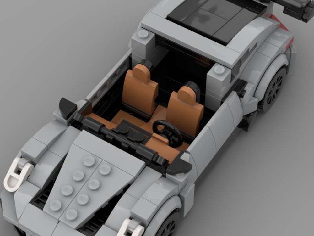 Lego Moc Porsche 911 Turbo S Mansory By Egmocs Rebrickable Build