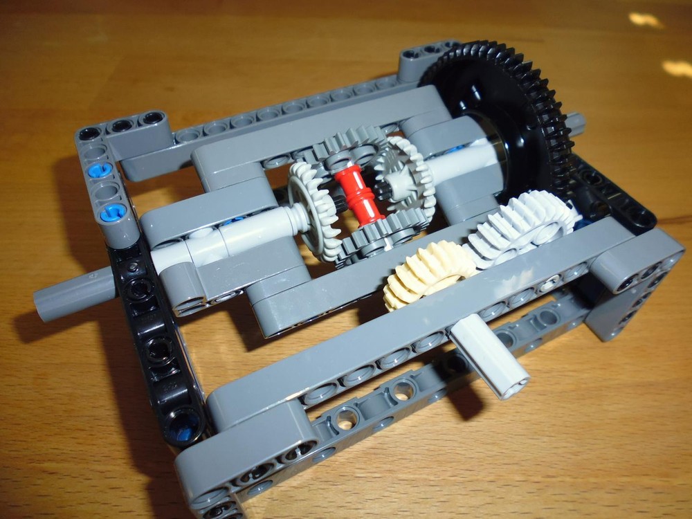 LEGO MOC Huge Differential (Version 2) by Stef234 | Rebrickable - Build ...