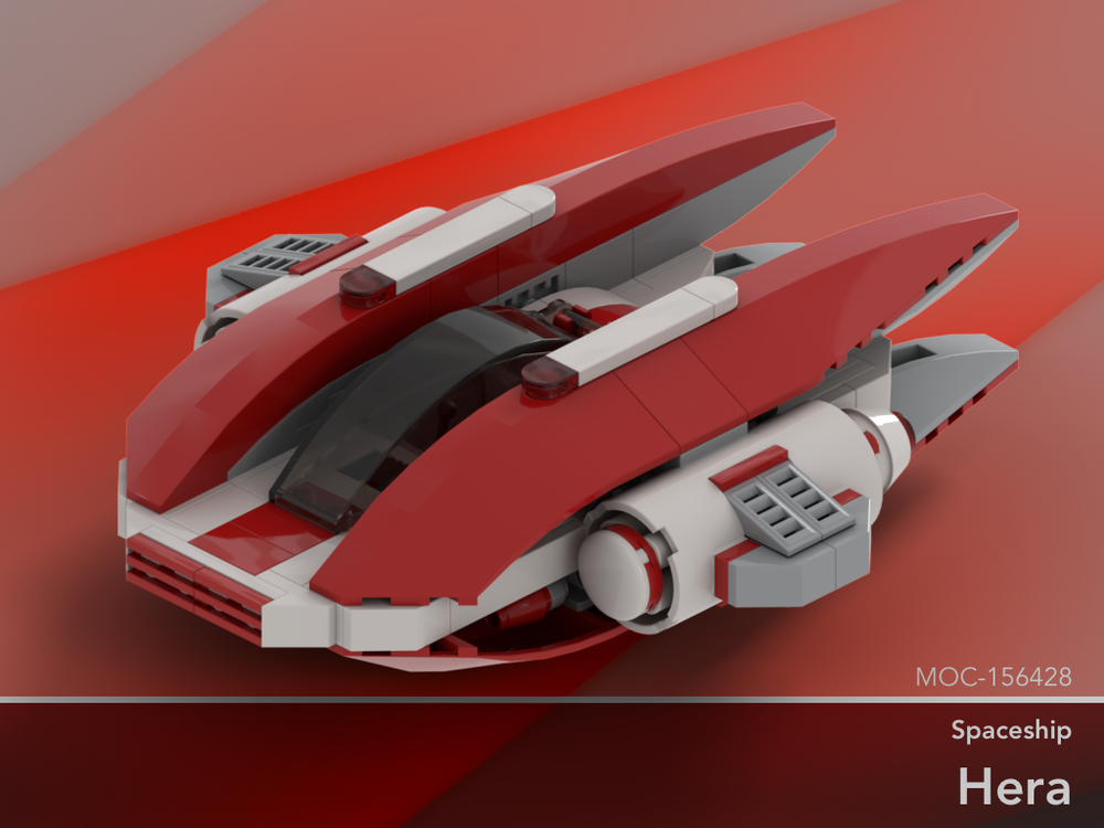 LEGO MOC Spaceship "Hera" by brampf | Rebrickable - Build with LEGO
