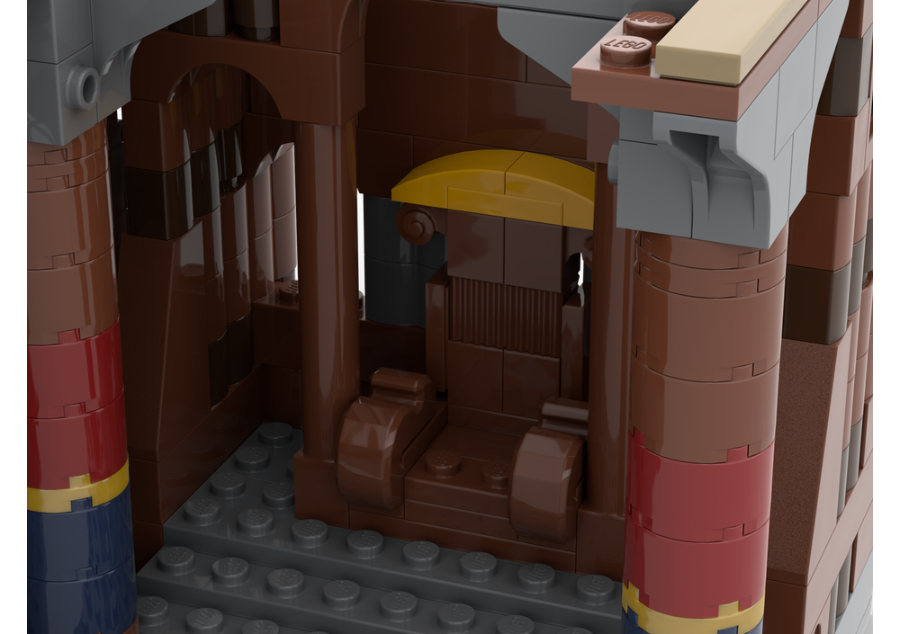 Lego Moc The Golden Hall Of Edoras Meduseld By Lordbricker
