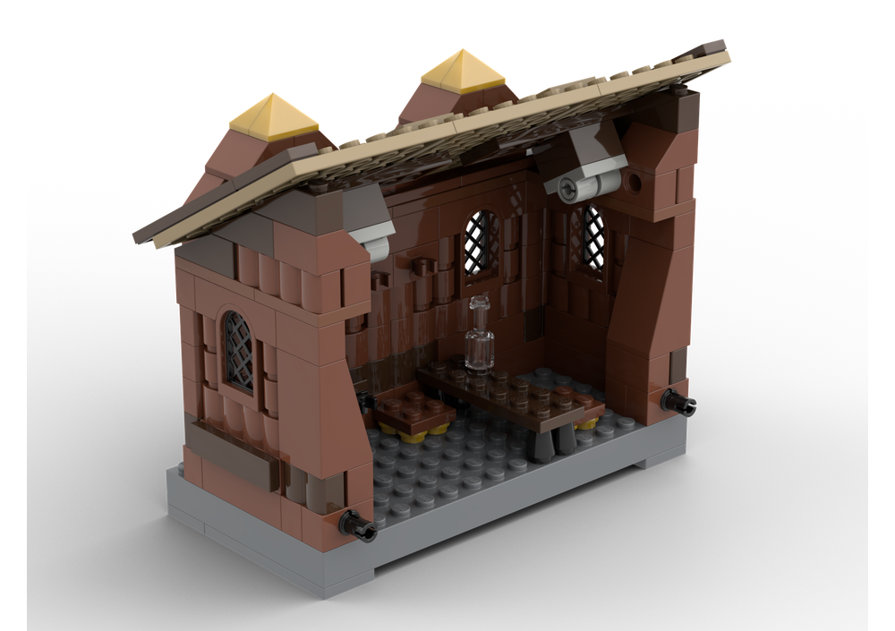 Lego Moc The Golden Hall Of Edoras Meduseld By Lordbricker