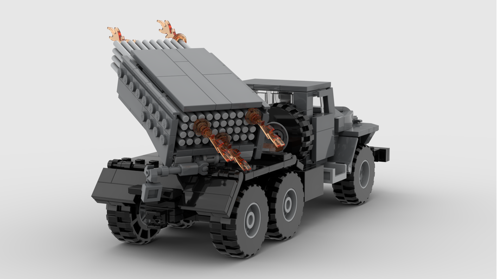 LEGO MOC BM-21 Grad by Brickmig | Rebrickable - Build with LEGO