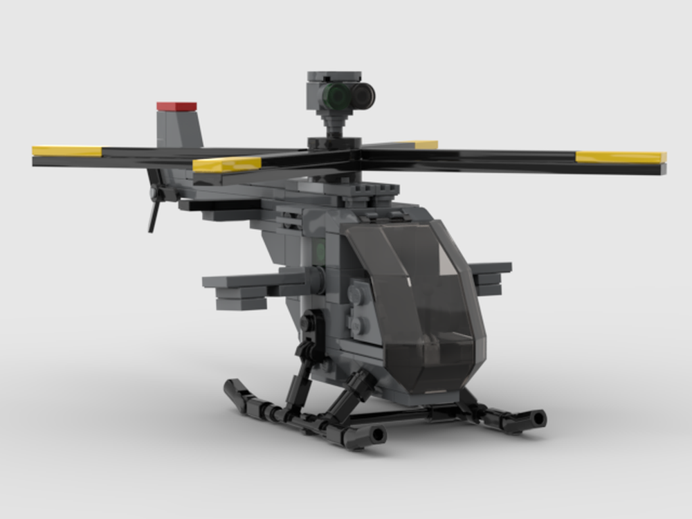LEGO MOC Scout helicopter by Brickmig | Rebrickable - Build with LEGO