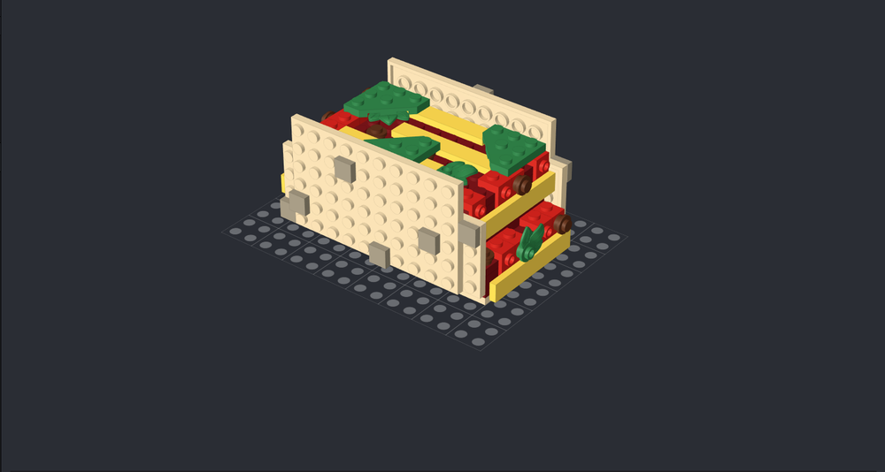 LEGO MOC Taco-brick foods 5 by ConsiderANapkin | Rebrickable - Build ...
