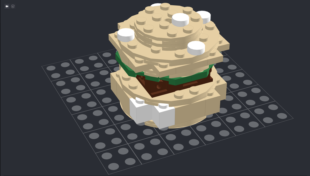 LEGO MOC Burger-brick foods 6 by ConsiderANapkin | Rebrickable - Build ...