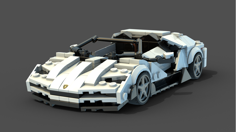 Lego Moc Sc Moc Lamborghini Centenario Roadster Collab With