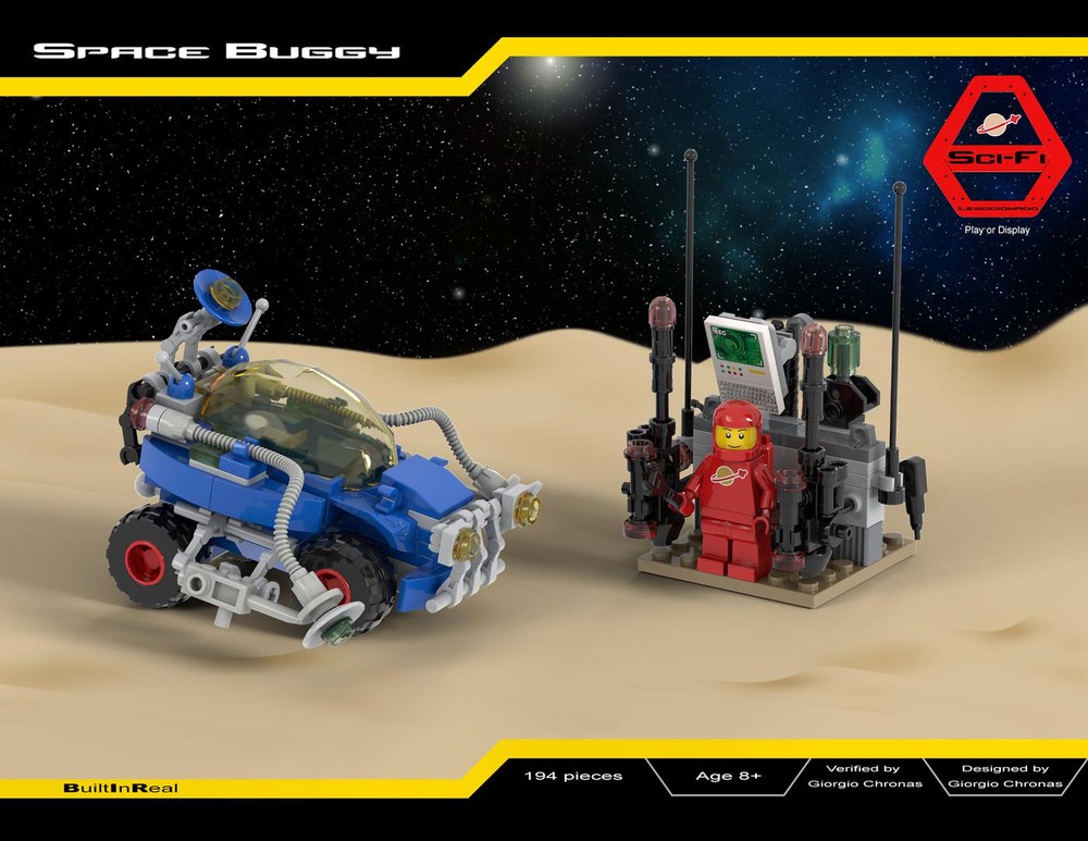 LEGO MOC Space Buggy by Legocionado | Rebrickable - Build with LEGO