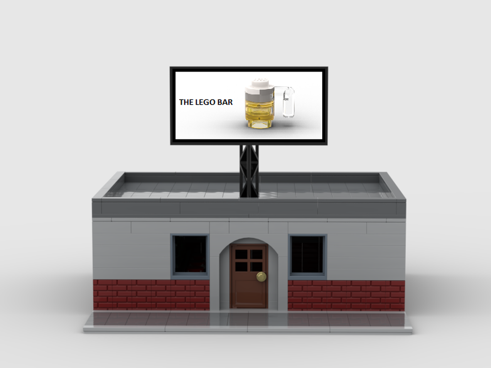 LEGO MOC THE LEGO BAR by Lego-my-lego-eggo | Rebrickable - Build with LEGO