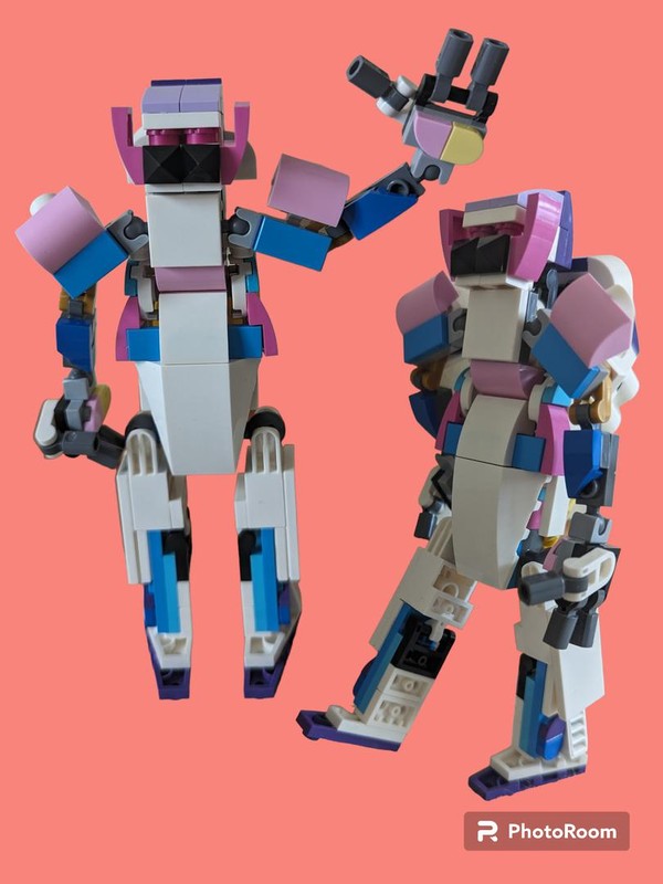 LEGO MOC Robo Girl by LegoGirl14 | Rebrickable - Build with LEGO