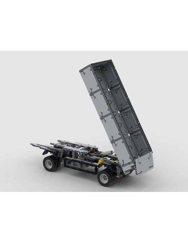 LEGO MOC Trailer 2 axle for set 42043 by Frapez1972 | Rebrickable ...