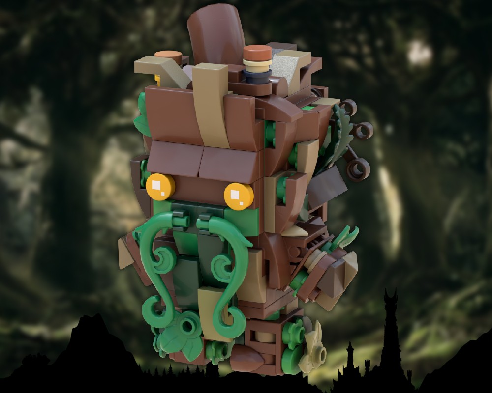 LEGO MOC Treebeard by CLUN_k | Rebrickable - Build with LEGO