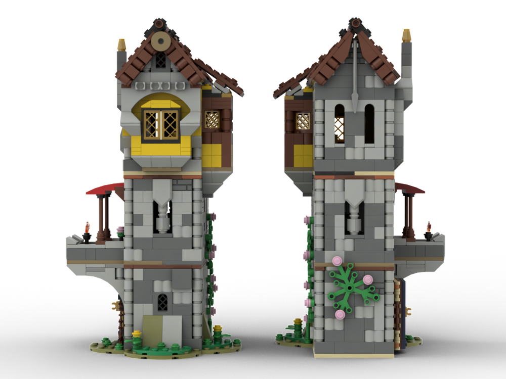 Lego Moc Medieval House Alternate Build 1x31120 By Graeymaelkyn