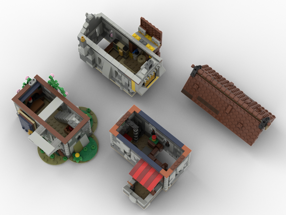 Lego Moc Medieval House Alternate Build 1x31120 By Graeymaelkyn