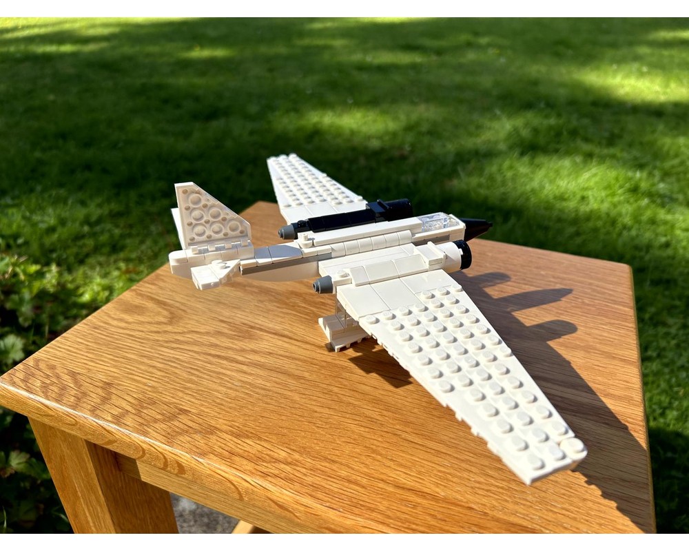 Lego Moc Damobs Nasa Martin Wb 57f Canberra By Damob Rebrickable