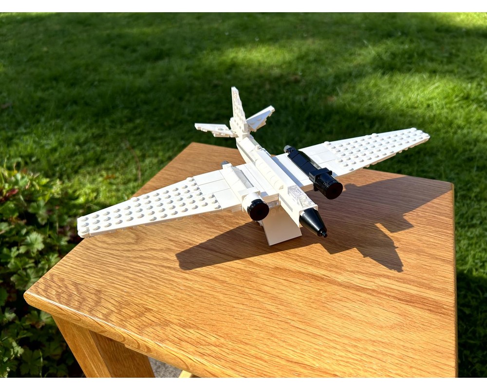 Lego Moc Damobs Nasa Martin Wb 57f Canberra By Damob Rebrickable