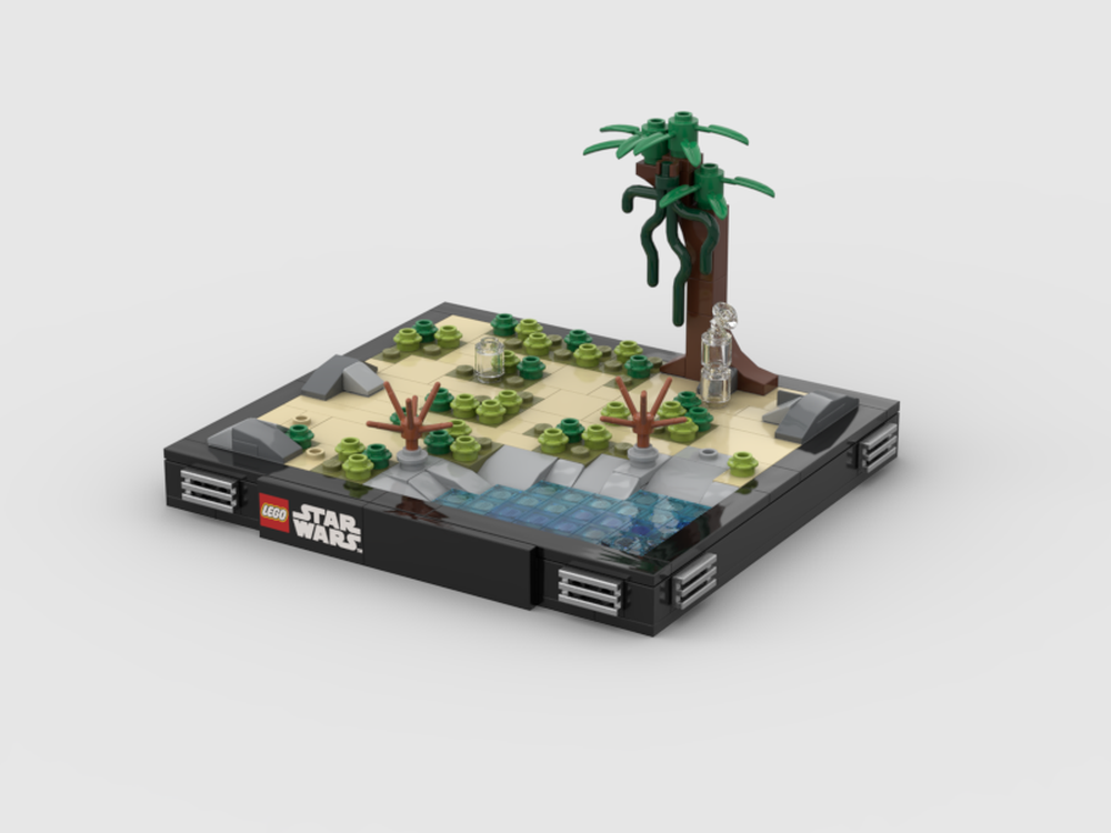 LEGO MOC Diorama Base for 75359 SW Clone Trooper Battlepack by ...