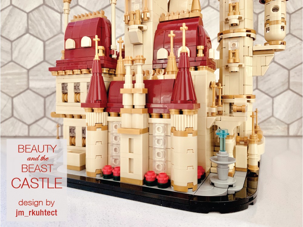 LEGO MOC Beauty and the Beast Castle by jm_rkuhtect | Rebrickable ...