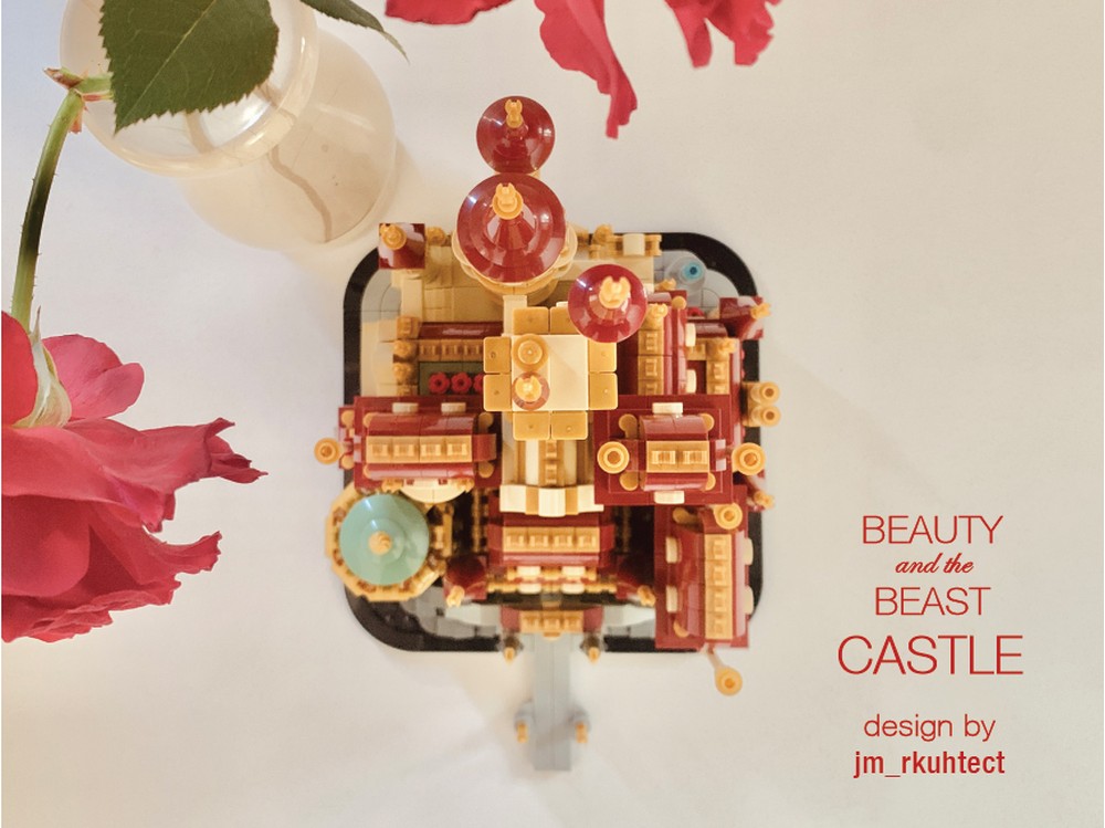 LEGO MOC Beauty and the Beast Castle by jm_rkuhtect | Rebrickable ...