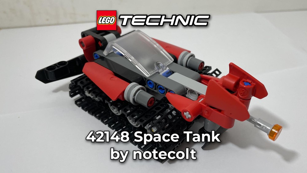 LEGO MOC 42148 - Space Tank by notecolt | Rebrickable - Build with LEGO