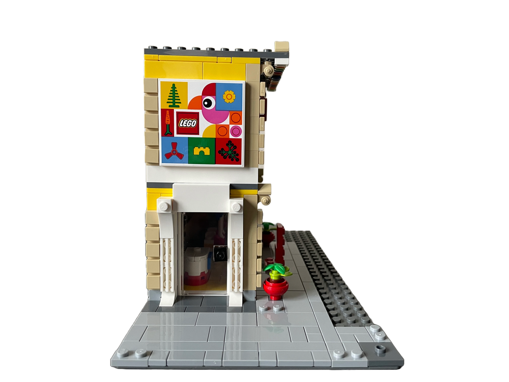 Lego Moc Lego Store Corner Modular Alternate Build Of 40574 By Re