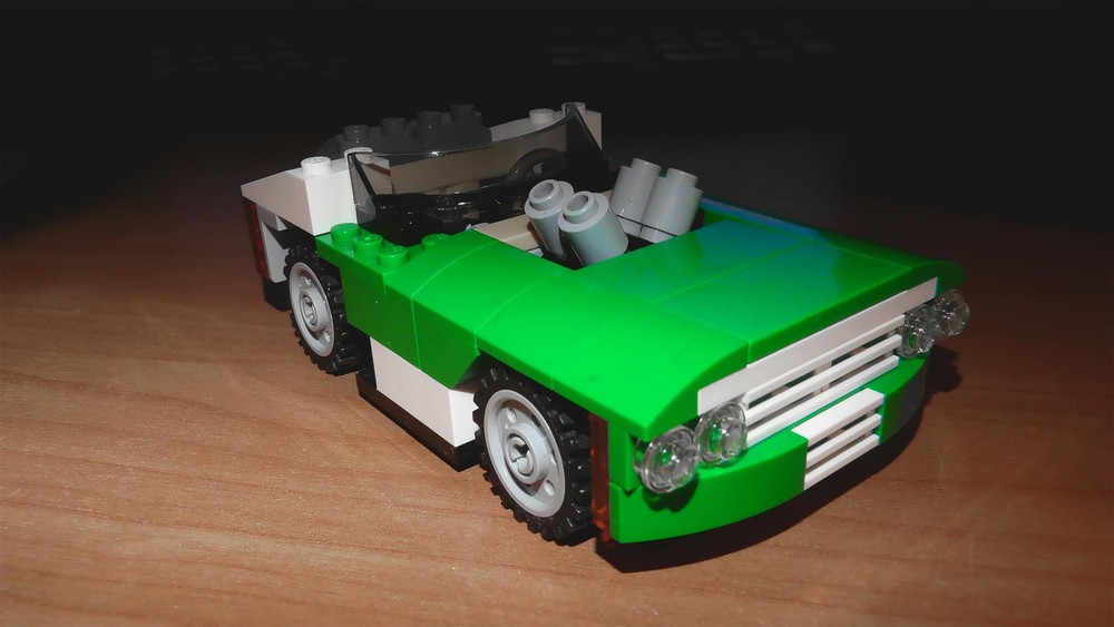 LEGO MOC 31056 Cabriolet by molotilkin | Rebrickable - Build with LEGO
