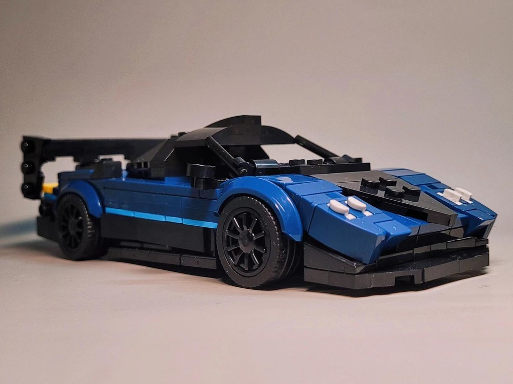 Lego Moc Pagani Zonda Revolution By Mockjer Rebrickable Build With Lego
