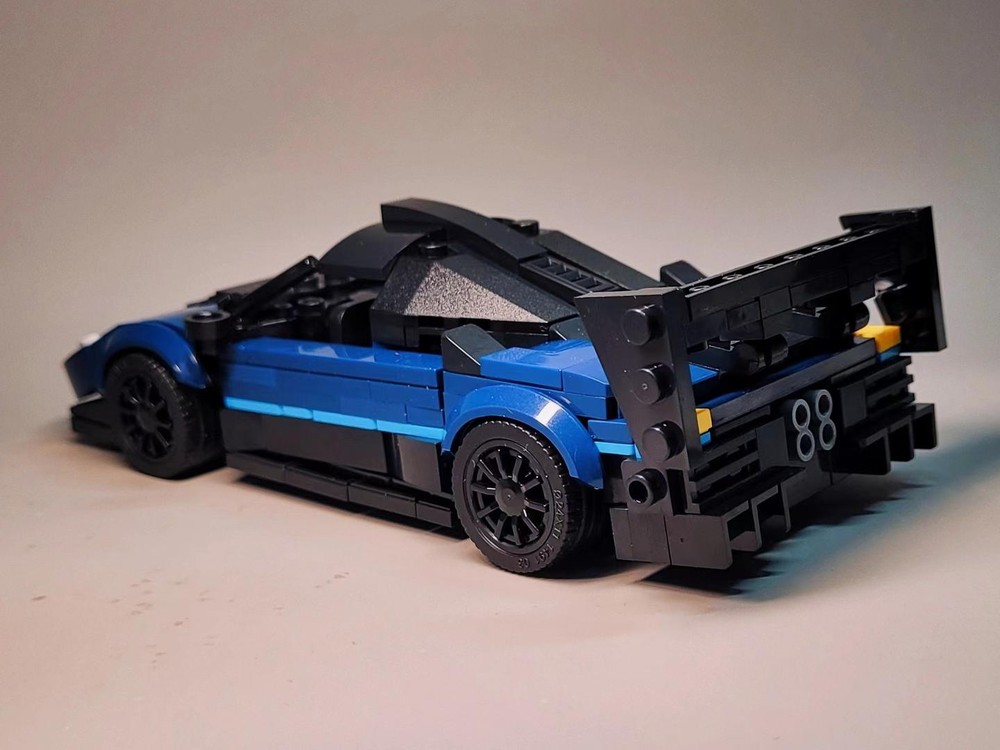 Lego Moc Pagani Zonda Revolution By Mockjer Rebrickable Build With Lego