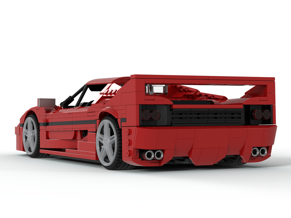 LEGO MOC Ferrari F50 by Linse | Rebrickable - Build with LEGO