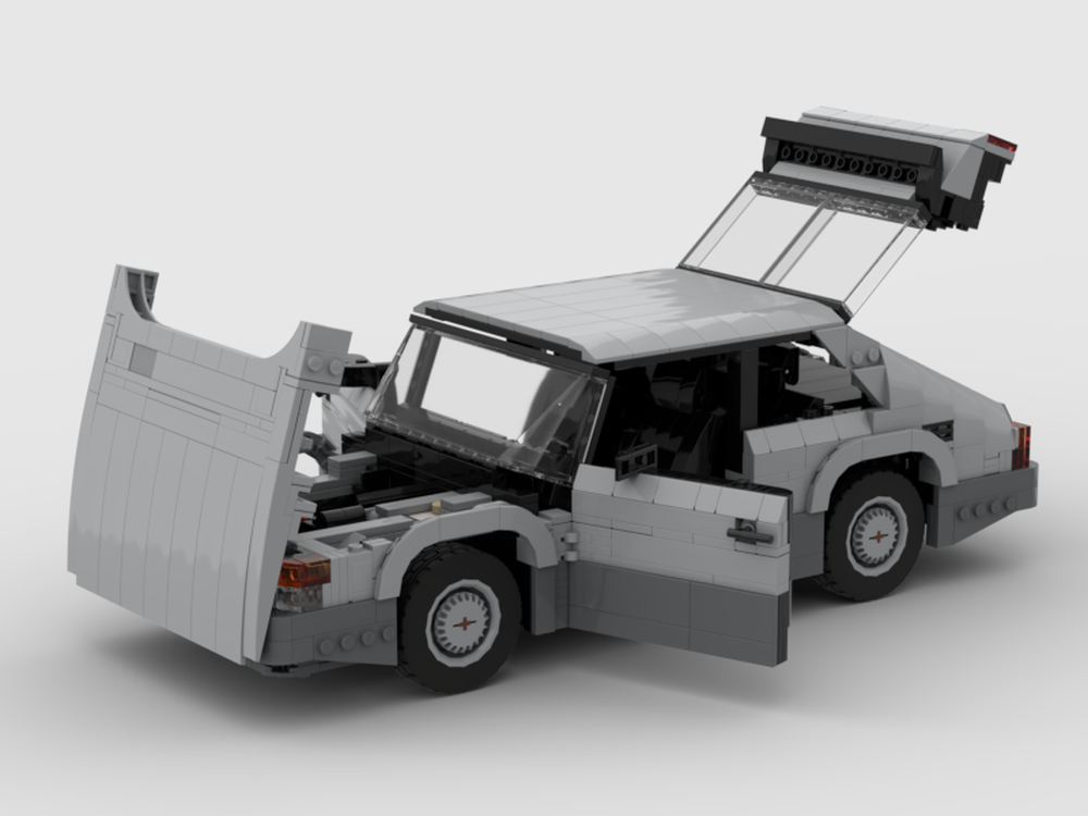 LEGO MOC Saab 900 Turbo by TheCarBuilder | Rebrickable - Build with LEGO