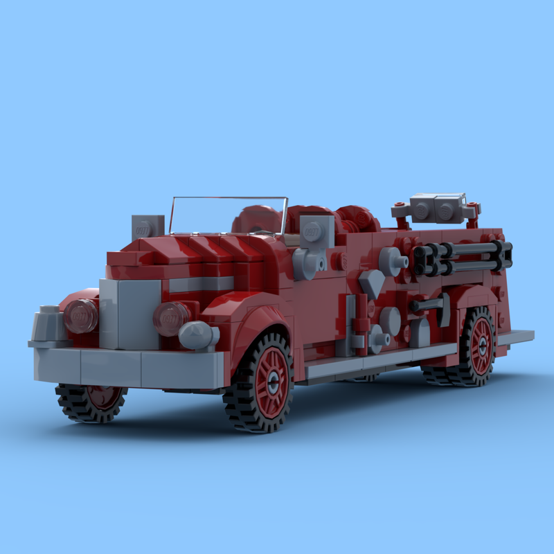 LEGO MOC Chagrin Falls Firetruck (1949 GMC) by JekPorkins6 ...