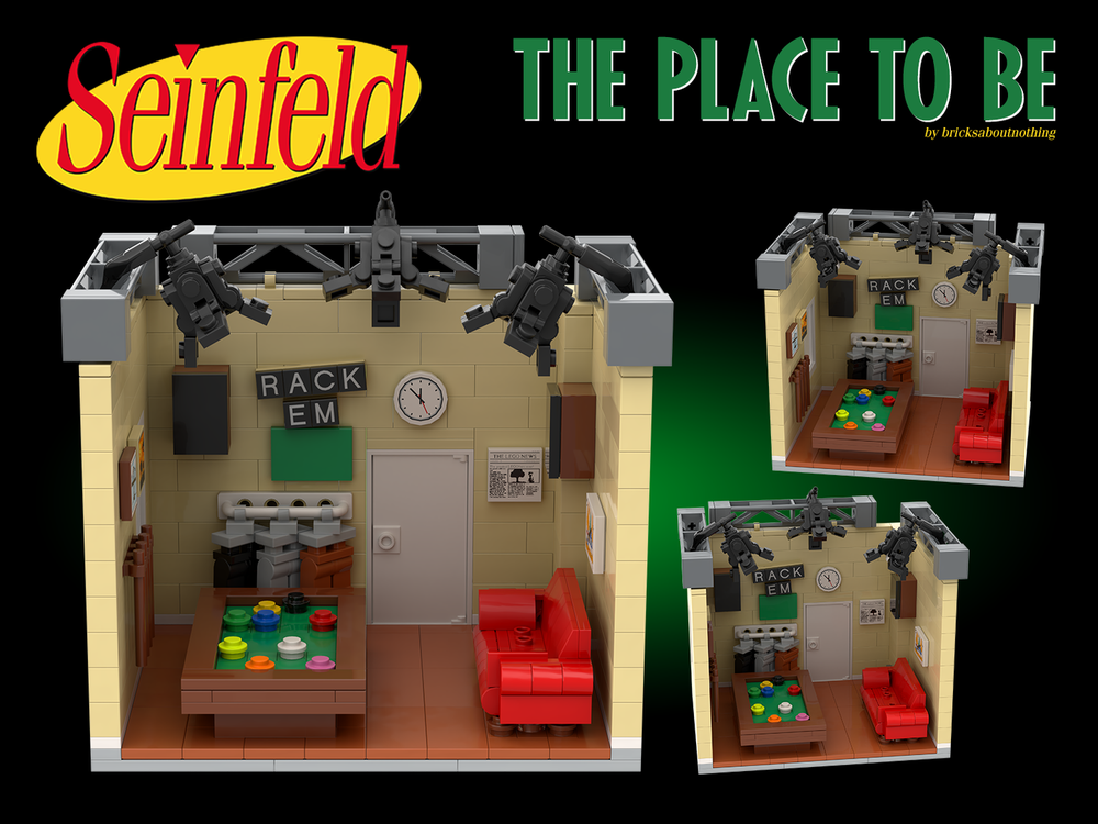 LEGO MOC Seinfeld - The Place To Be by bricksaboutnothing | Rebrickable ...