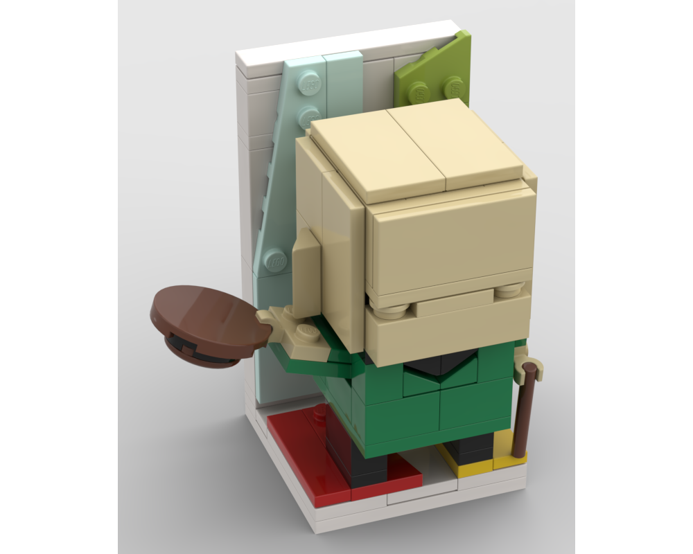Lego Moc Brickheadz Mr Magoo By Thierry Rebrickable Build With Lego