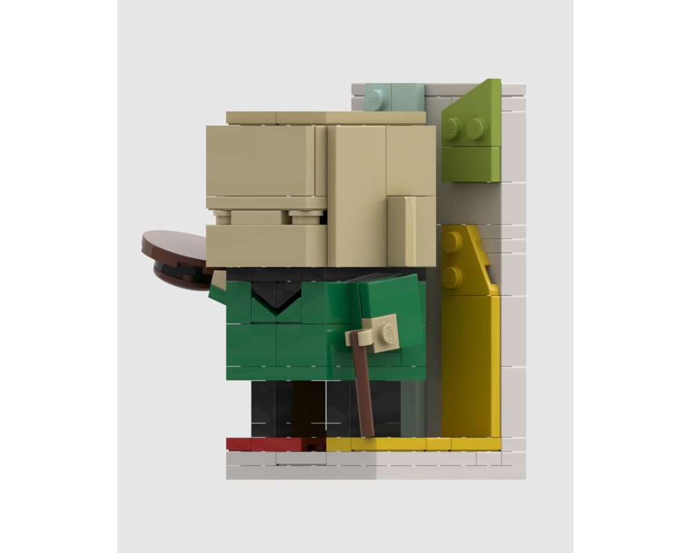 Lego Moc Brickheadz Mr Magoo By Thierry Rebrickable Build With Lego