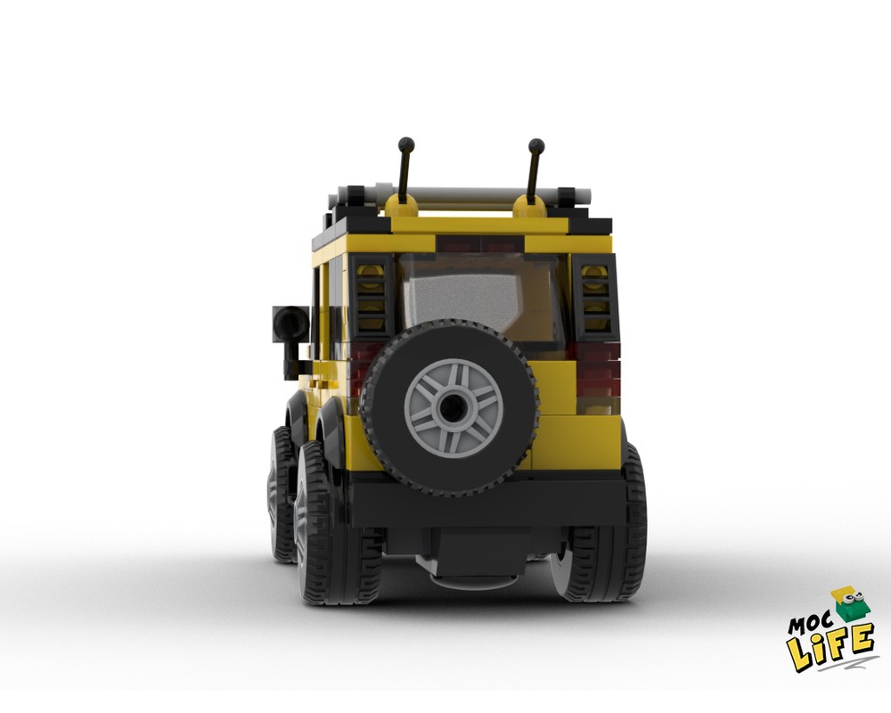 LEGO MOC Hummer H2 by MocLife | Rebrickable - Build with LEGO
