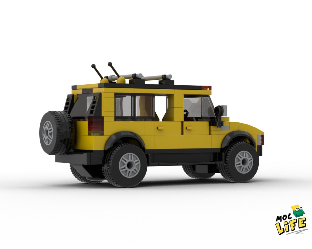 LEGO MOC Hummer H2 by MocLife | Rebrickable - Build with LEGO