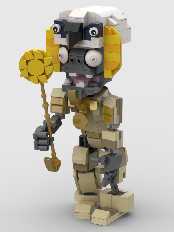 LEGO MOC PVZ 2 Ra zombie by EXCALIBURtheONE | Rebrickable - Build with LEGO
