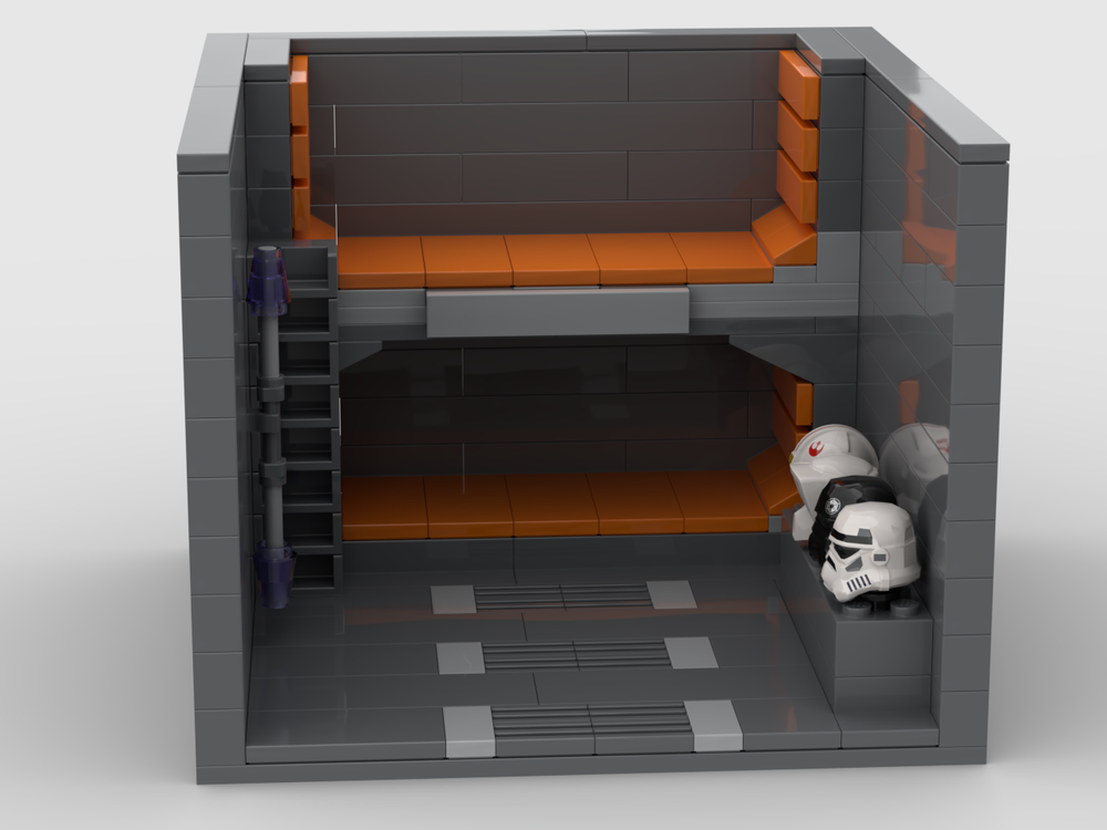 LEGO MOC The Ghost - Bedroom (Ezra and Zeb) by 8401brickz | Rebrickable ...