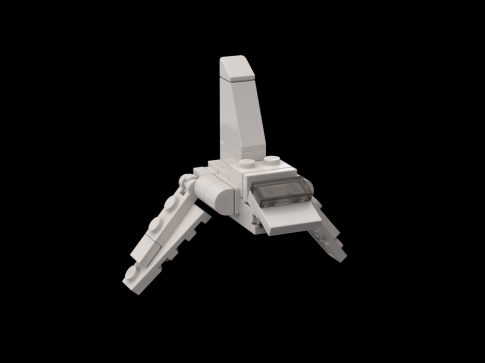 LEGO MOC Mini Lambda Class Shuttle by Tree-beard6 | Rebrickable - Build ...