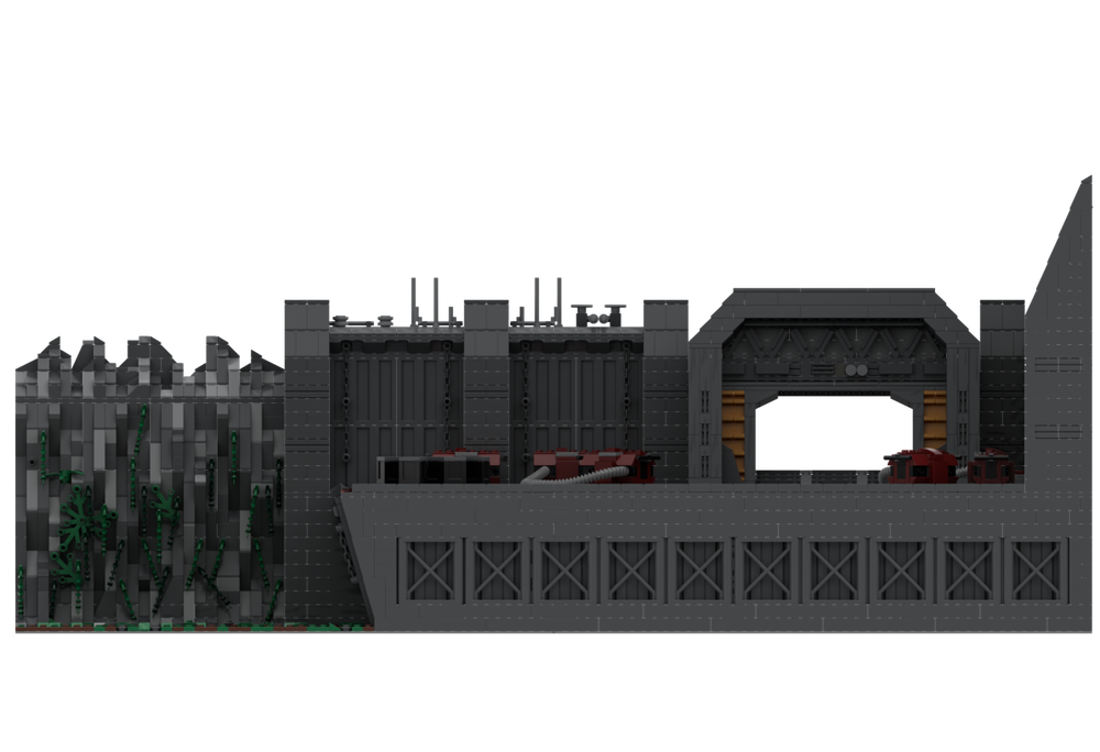 Lego Moc Sw Imperial Cargo Platform Kashyyyk By Sarinoo90