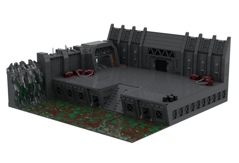 Lego Moc Sw Imperial Cargo Platform Kashyyyk By Sarinoo90
