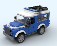 LEGO Set 40650-1 Land Rover Classic Defender (2023 Creator ...